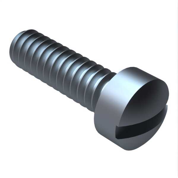 Hardware Specialty | 10-32 X 1" Long, Slotted Fillister Head, Machine ...