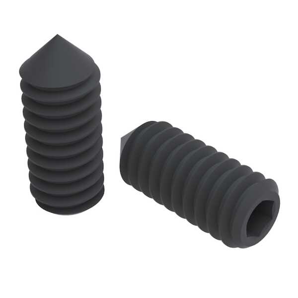 Hardware Specialty 5 16 18 X 1 2 Long Cone Point Socket Set