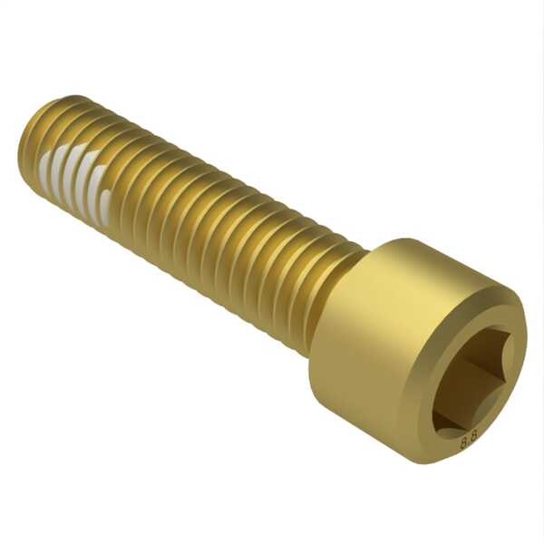 Hardware Specialty | M12 X 30mm Long, Socket Head Cap Screw. Alloy ...