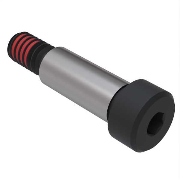 Hardware Specialty | 12 mm X 8 mm L Socket Shoulder Screw, Alloy Steel ...