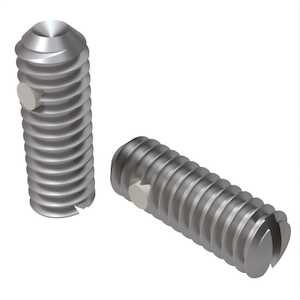 Hardware Specialty | 4-40 X 1/8" Long, Cup Point, Slotted Headless Set ...
