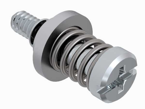 Hardware Specialty | Southco Captive Heat Sink Screw, 4-40 Thread ...