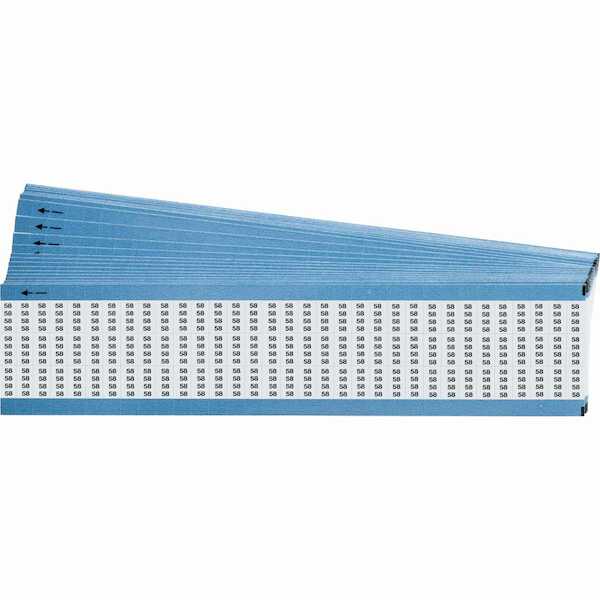 Hardware Specialty | Brady Miniature Wire Marker Cards, Low-Profile ...