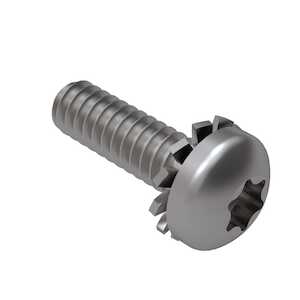 Hardware Specialty | M3 X 5mm L, Torx, Pan Head SEMS Machine Screw ...