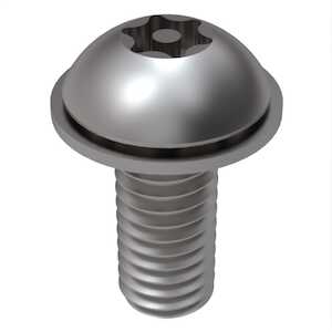 Hardware Specialty | M4 X 12mm L, Tamper Resistant Torx Button Head ...