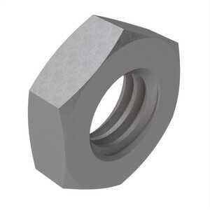 Hardware Specialty | M3 Hex Jam Nut. 5.5mm W X 1.8mm H, Steel ...