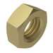 Hardware Specialty | 5/16"-24 Hex Jam Nut. 1/2" W X .195" H, Carbon ...