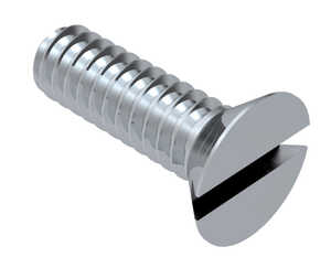 Hardware Specialty | Keystone 6-32 Flat Head Screw, Slotted Drive, 1 1/ ...