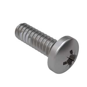 Hardware Specialty | M3 X 30mm Long Pozi-Drive Pan Head, Steel Machine ...