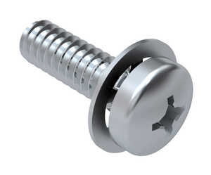 Hardware Specialty | M2 X 5mm L, Phillips, Pan Head, SEMS Machine Screw ...