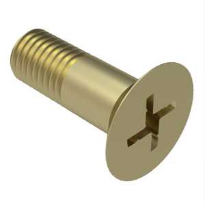 Hardware Specialty | 1/4" - 28 X 3/16" Shear Bolt, 100 Deg Flat Head ...