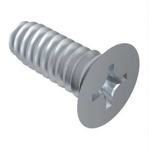 Hardware Specialty | 4-40 X 1/4" Long, 100 Degree Flat Head Taptite ...