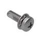 Hardware Specialty | 6-32 X 1/4" L, Phillips, Pan Head SEMS Machine ...