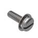 Hardware Specialty | 6-32 X 3/8" L, Slotted, Pan Head, SEMS Machine ...