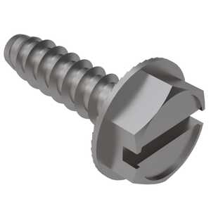 Hardware Specialty | #8 X 1/4" Long, Indented Hex Serrated Washer Head ...