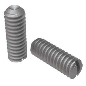 Hardware Specialty | 4-40 X 1/8" Long, Cup Point, Slotted Headless Set ...