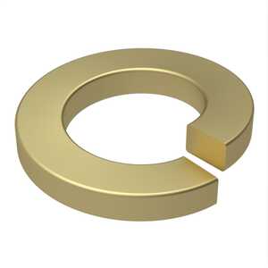 Hardware Specialty | M5 Split Lock Washer, 5.25mm ID, 9.2mm OD, 1.7mm ...