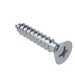 Hardware Specialty | #10 X 1/2" Long, Flat 82° Head, Type A Tapping ...